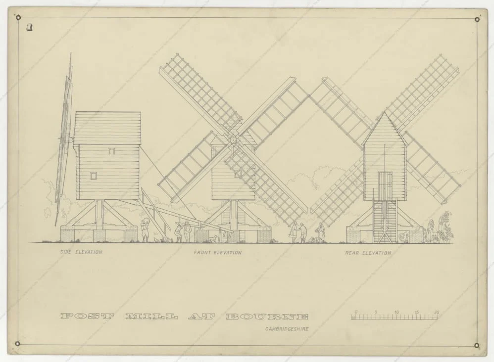 History of Bourn Windmill - Cambridge Past, Present & Future